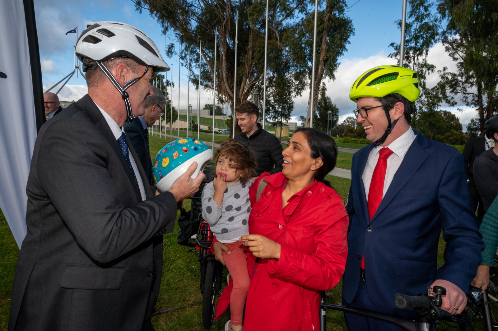 e-Bikes ride into Parliament | We Ride Australia