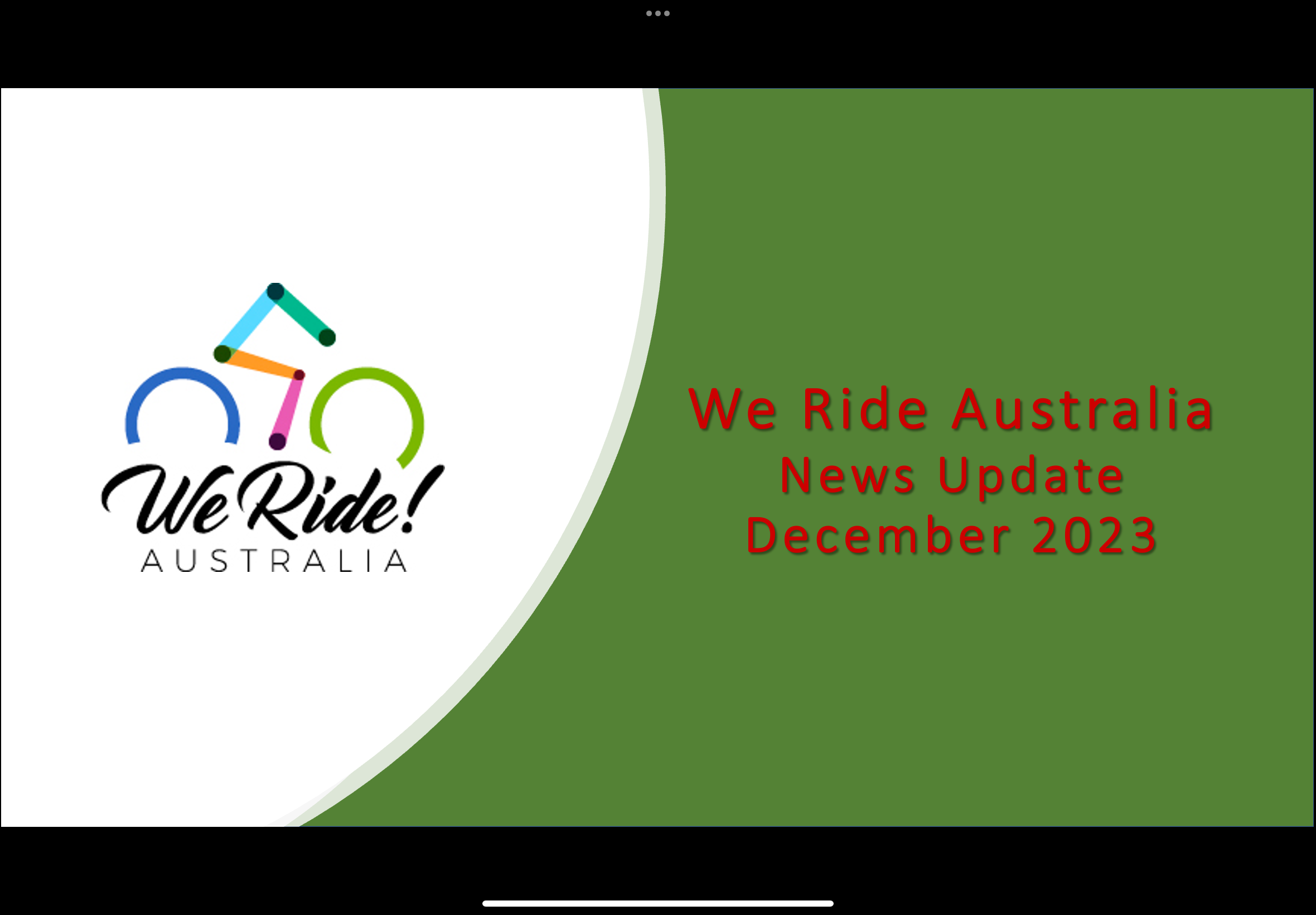 WeRide’s December News | We Ride Australia